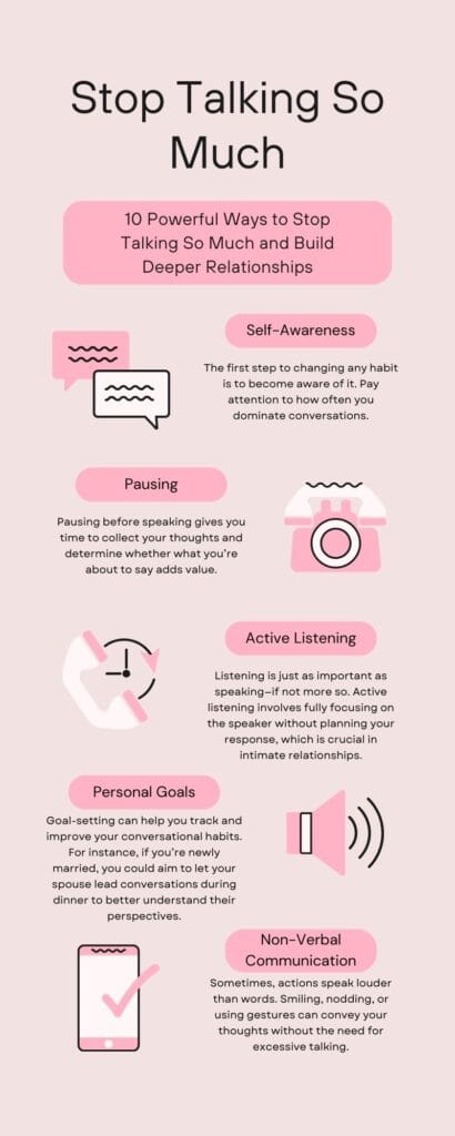 Stop Talking So Much Or Overshare In Your Relationship - 10 Key Points